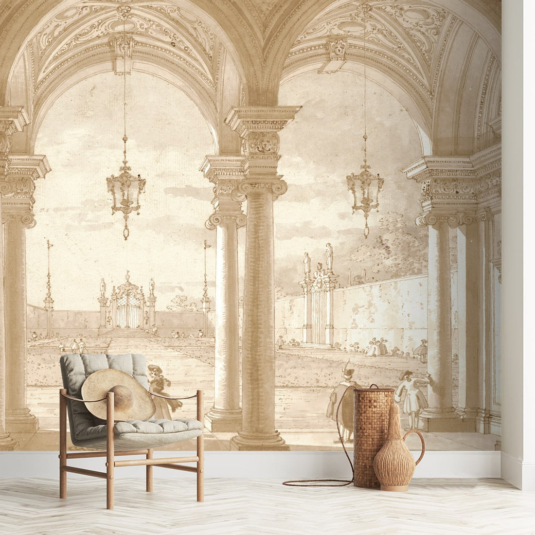 Medieval Majesty European Theme Wall Wallpaper | Life n Colors