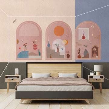 Abstract Pattern Wallpaper for Walls – Life n Colors
