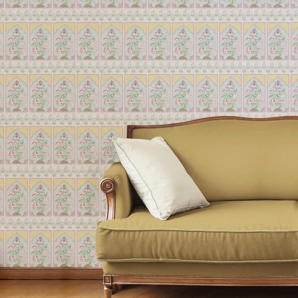 Dareecha Indian Design Wallpaper Roll | Lifencolors – Life n Colors