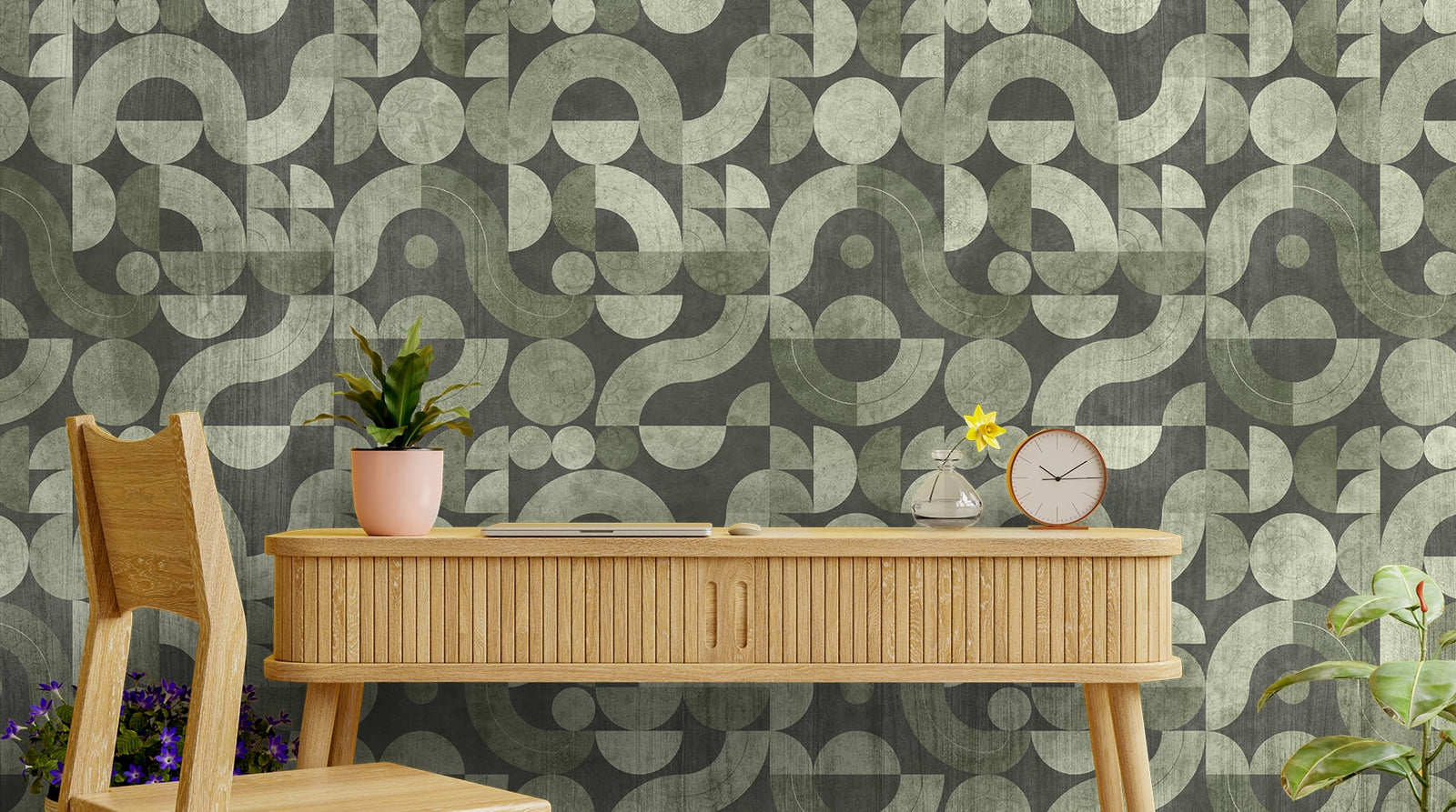 Buy Geometric Wallpaper for Walls Online – Life n Colors