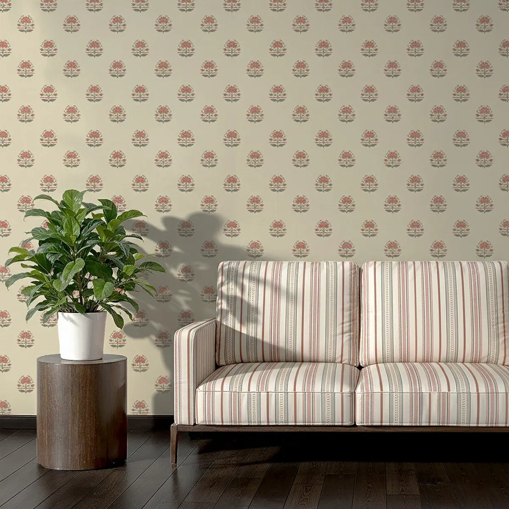 Arang Indian Design Wallpaper Roll | Lifencolors – Life n Colors