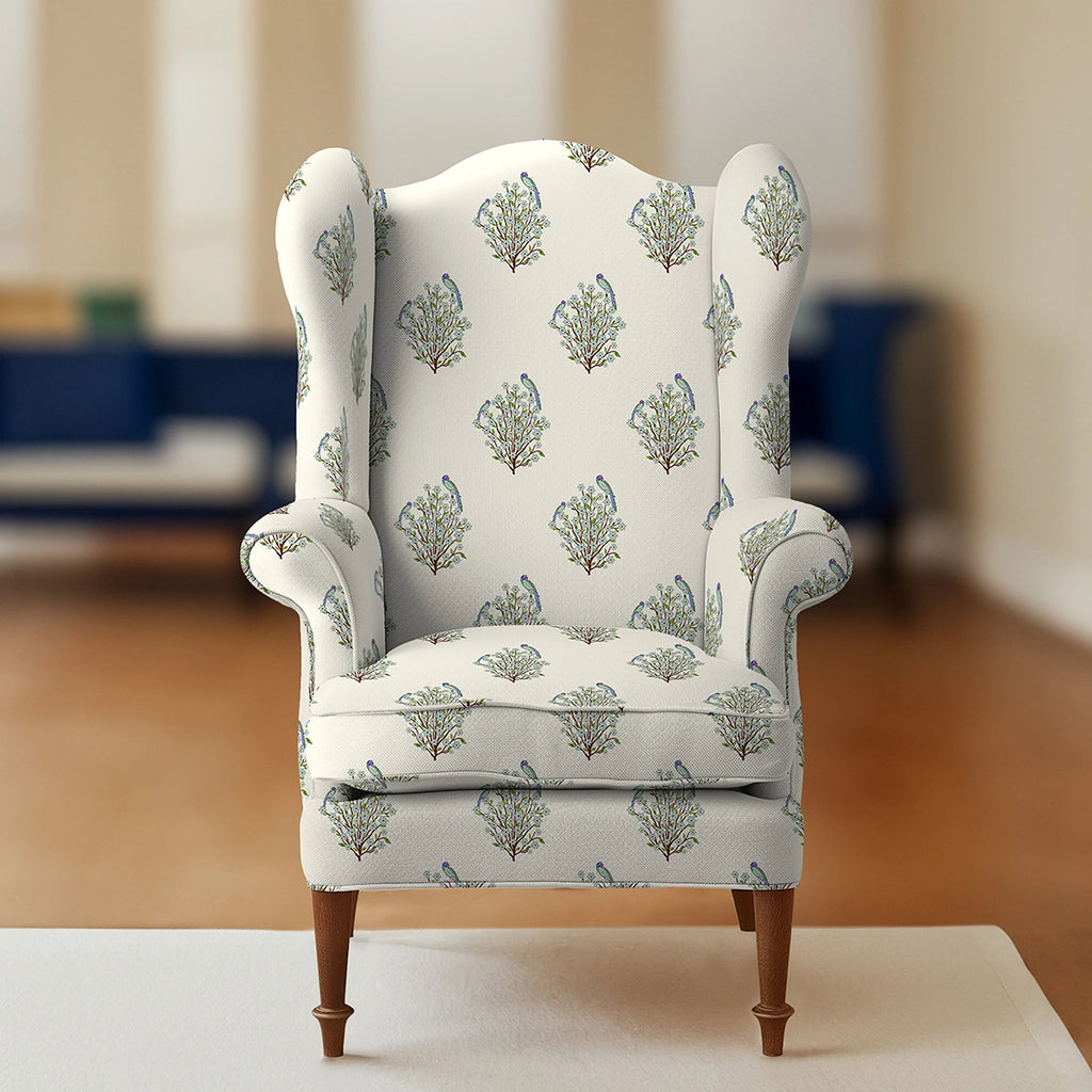 Mithoo Floral Buti Sofa and Chairs Upholstery Fabric Cream – Life n Colors