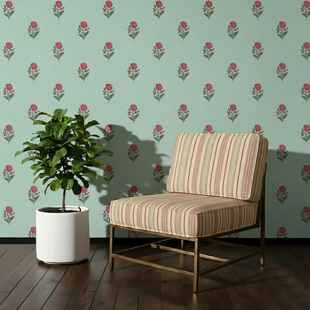 Pulkit Indian Design Wallpaper Roll | Lifencolors – Life n Colors