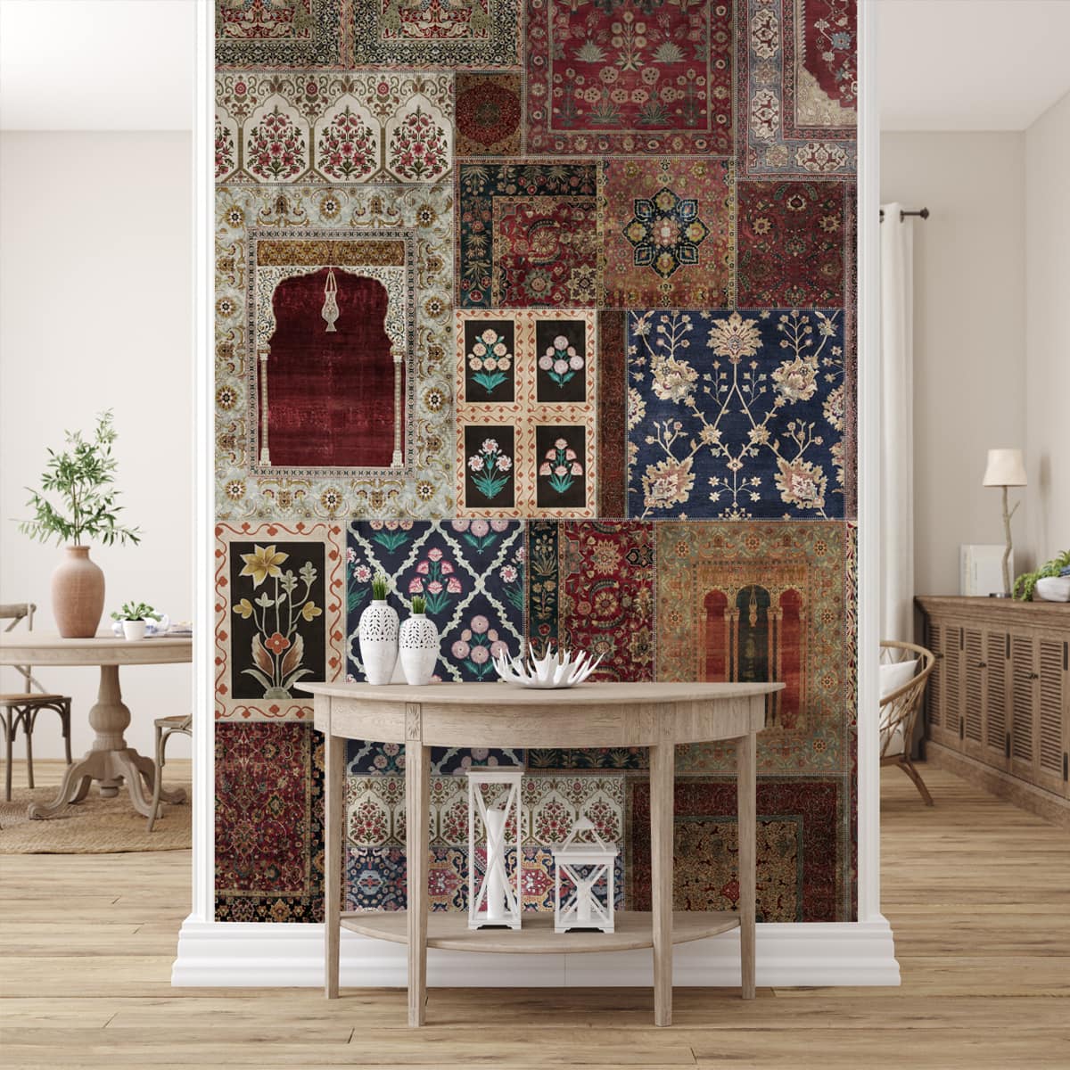 Buy Aalishan Exquisite Indian Carpet Design Wallpaper for Rooms – Life ...