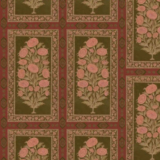 Nayab Indian Design Wallpaper Roll in pink Color | Lifencolors – Life n ...