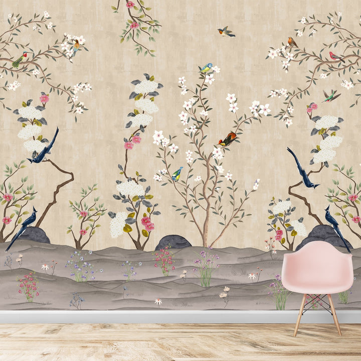 Beautiful Chinoiserie Wallpapers for Room Wall – Life n Colors