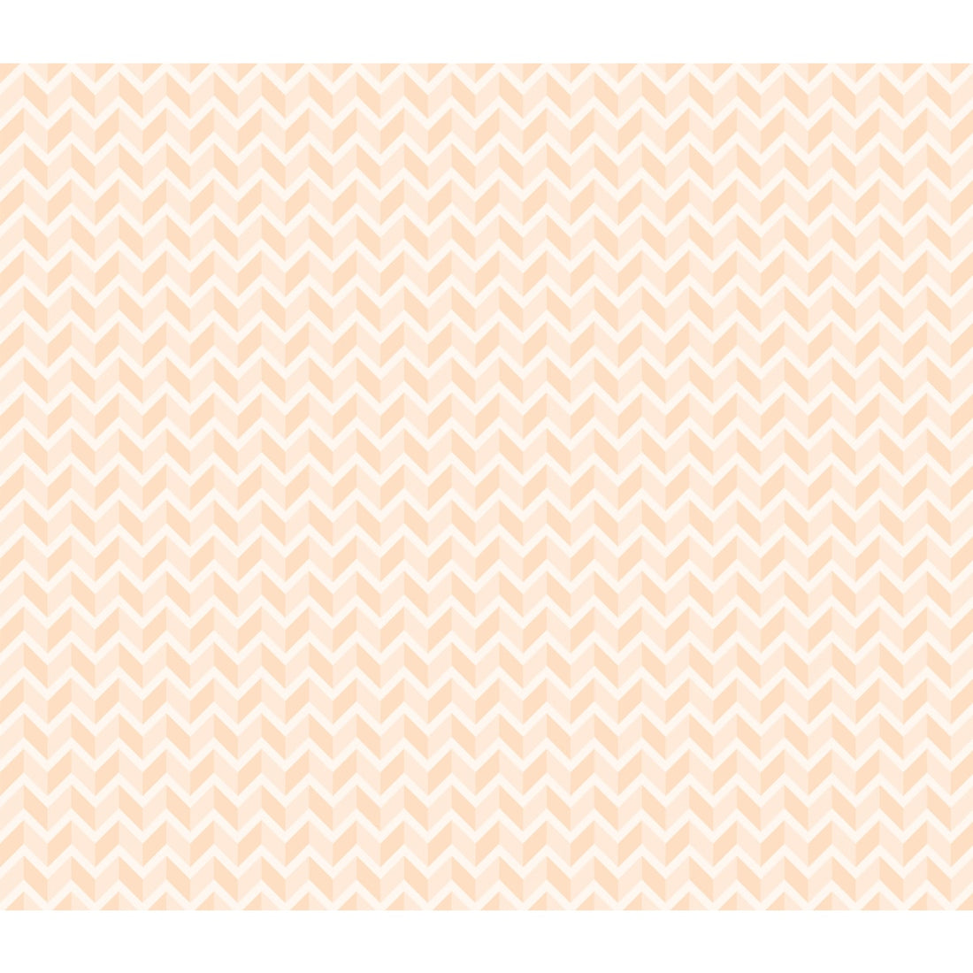 3D Chevron Wallpaper, Pastel Peach | Life n Colors