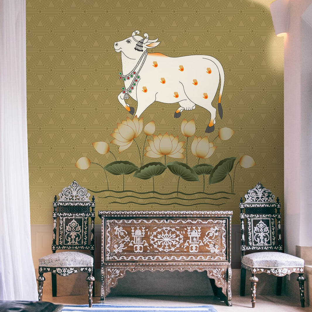 Pichwai Indian Wallpapers for Walls – Life n Colors
