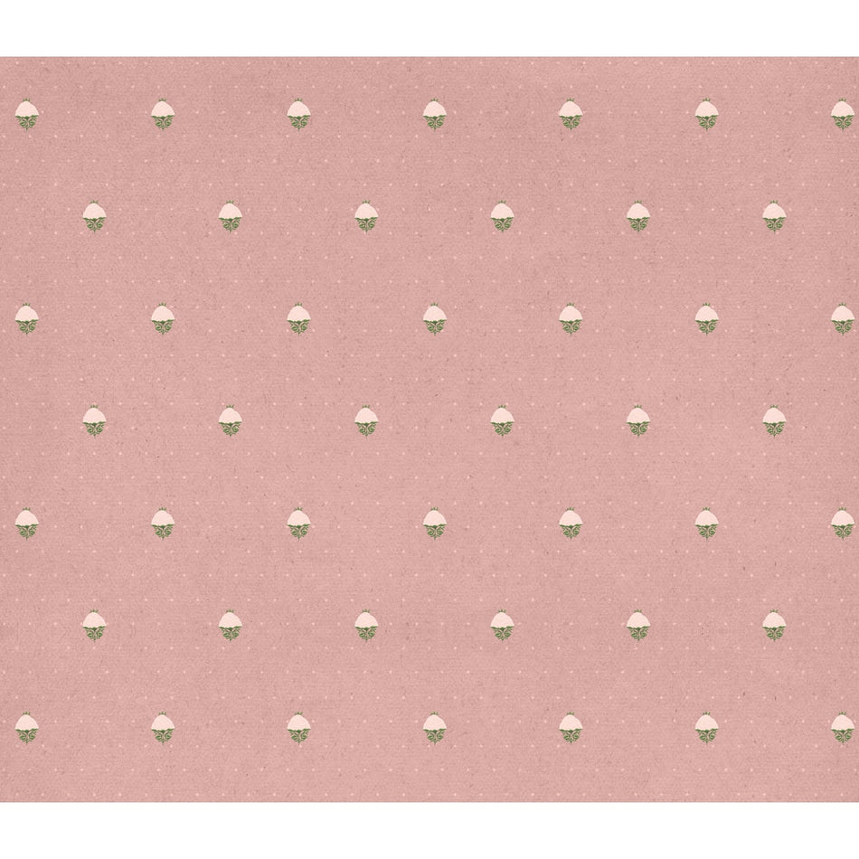 Rani Pink Indian Floral Wallpaper | Life n Colors