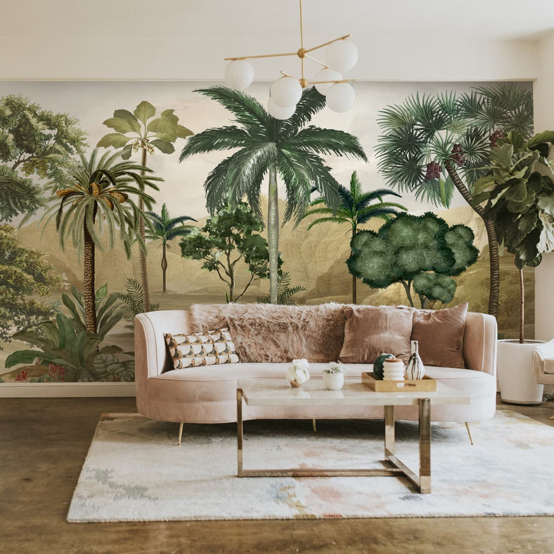 Forest Theme Wallpaper for Rooms, Customised | Life n Colors