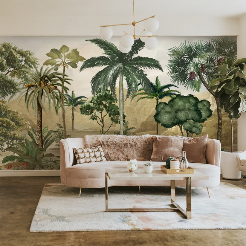 Forest Theme Wallpaper for Rooms, Customised | Life n Colors