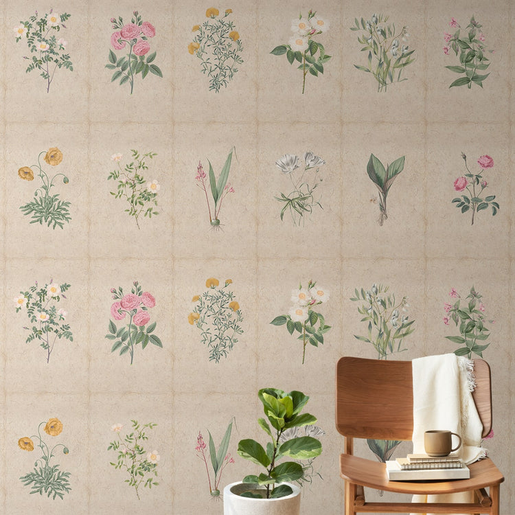 Mehek Botanical Wallpaper | Life n Colors
