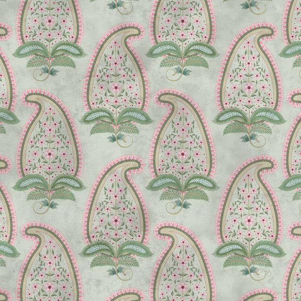 Indian Paisley Design wallpaper, Customized – Life n Colors