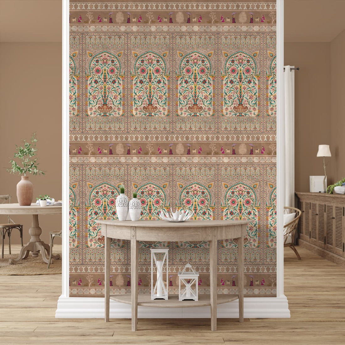 Indian Wallpapers for Walls | Traditional Designs – Life n Colors