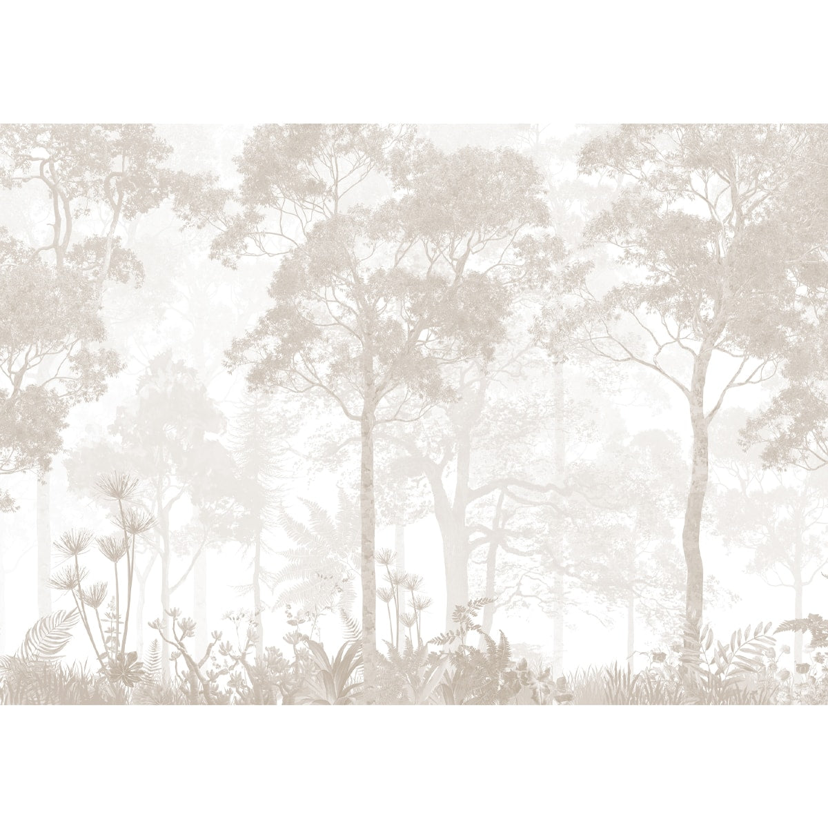 Vintage Forest Theme Wallpaper | Life n Colors
